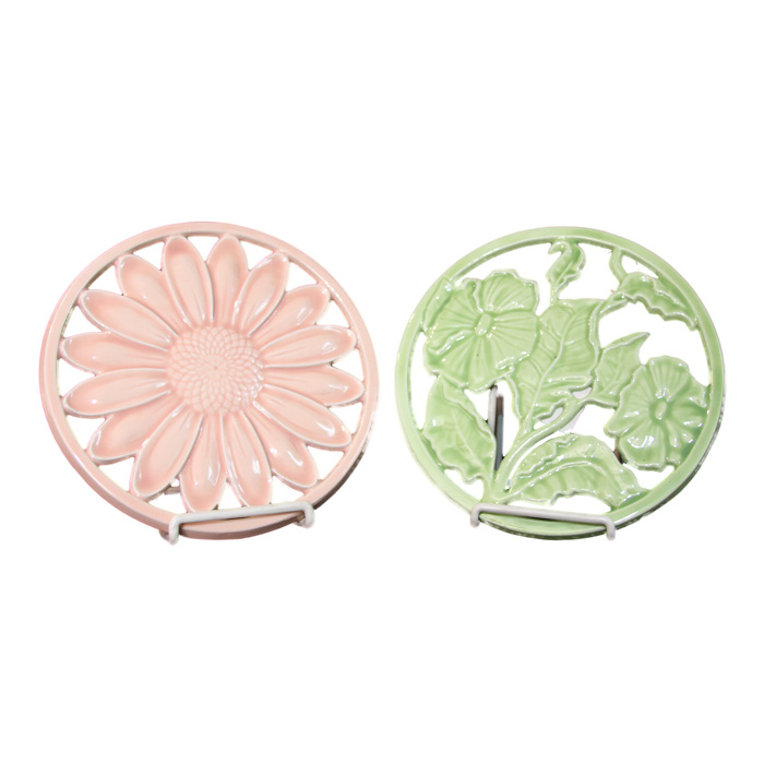 Porta Olla - Diseño Flor Menta - La Mansión Galería